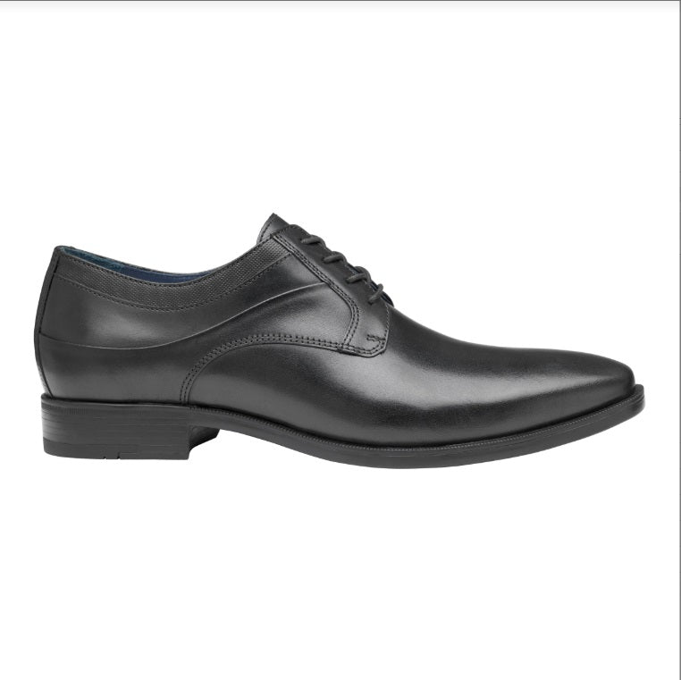 JOHNSTON & MURPHY - GIBBONS SHOE IN BLACK LEATHER – the Urban Shoe Myth