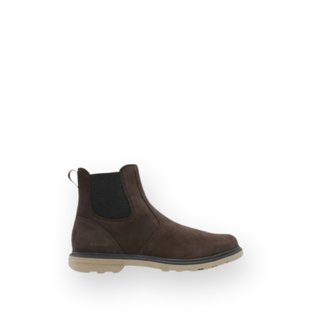 SOREL - CARSON CHELSEA BOOT IN BLACKENED BROWN NUBUCK – the Urban Shoe Myth