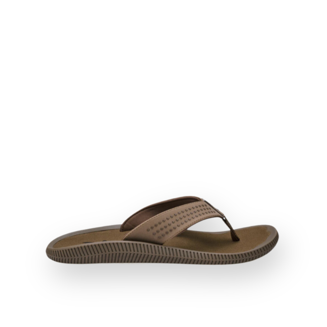 OLUKAI - ULELE THONG SANDAL IN MUSTANG TEXTILE – the Urban Shoe Myth